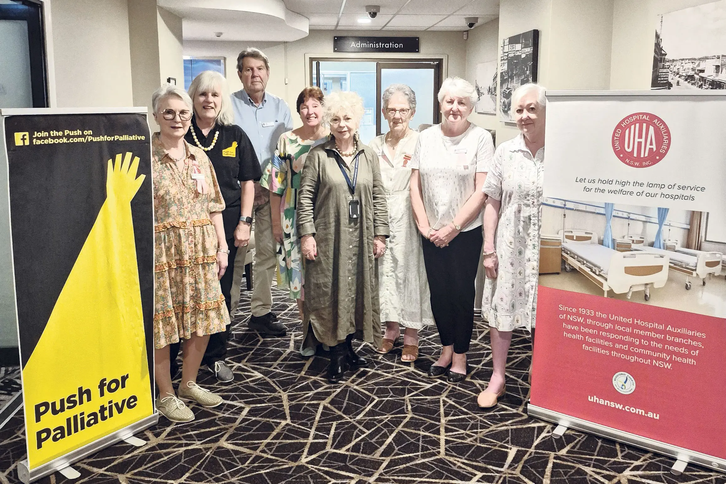 Orange Hospital Auxiliary makes significant donation to Push for Palliative