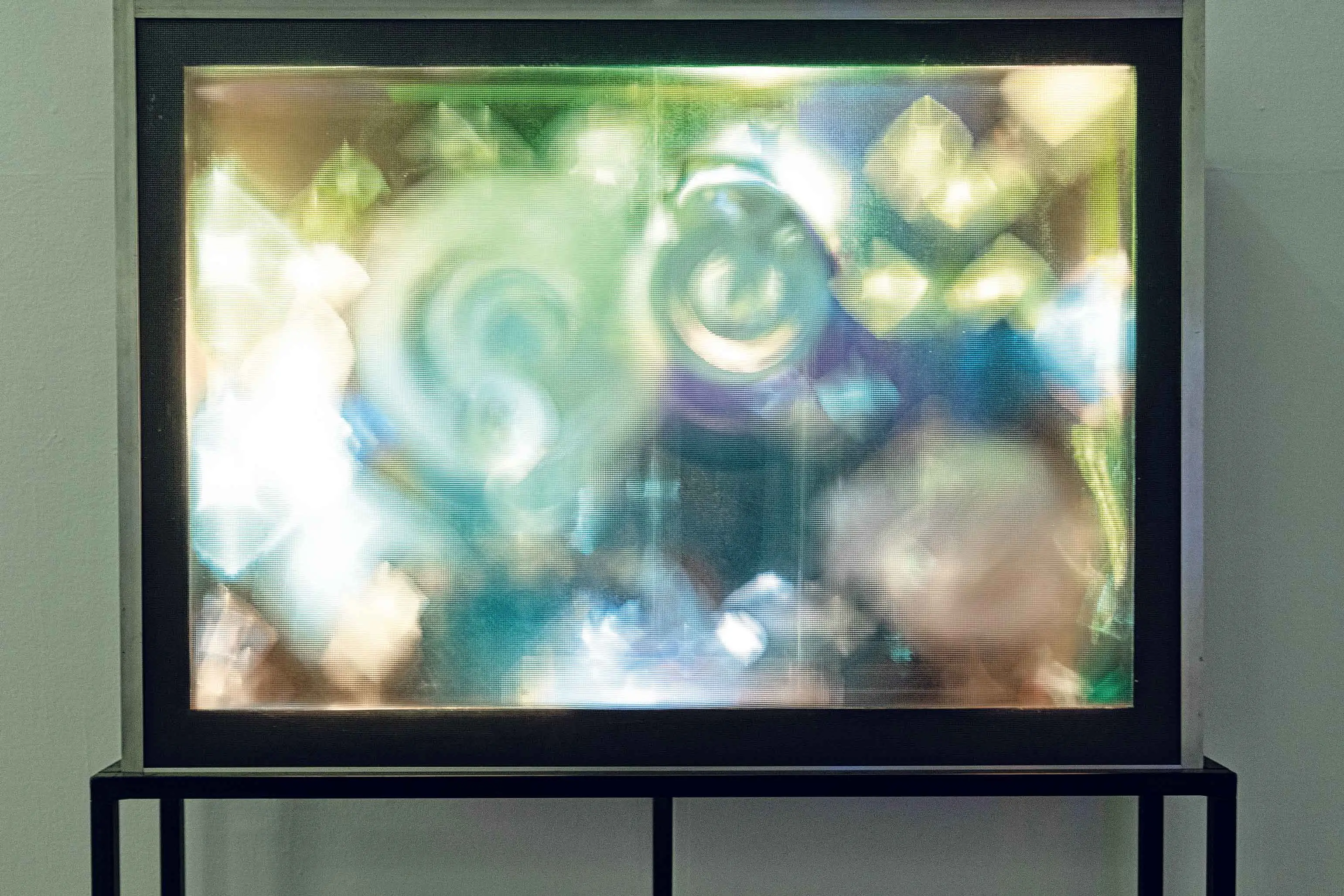 Luminal kinetic from the 1960s lights up the gallery
